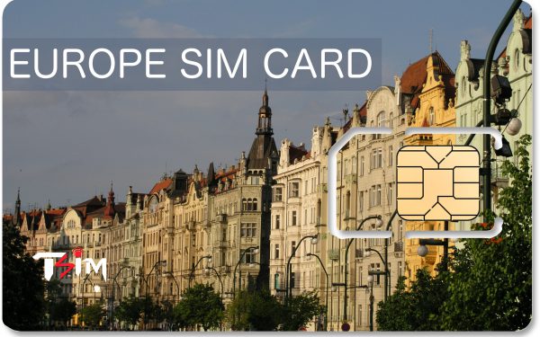 Unlimited Europe SIM Card | TSIM's International Roaming SIM Cards