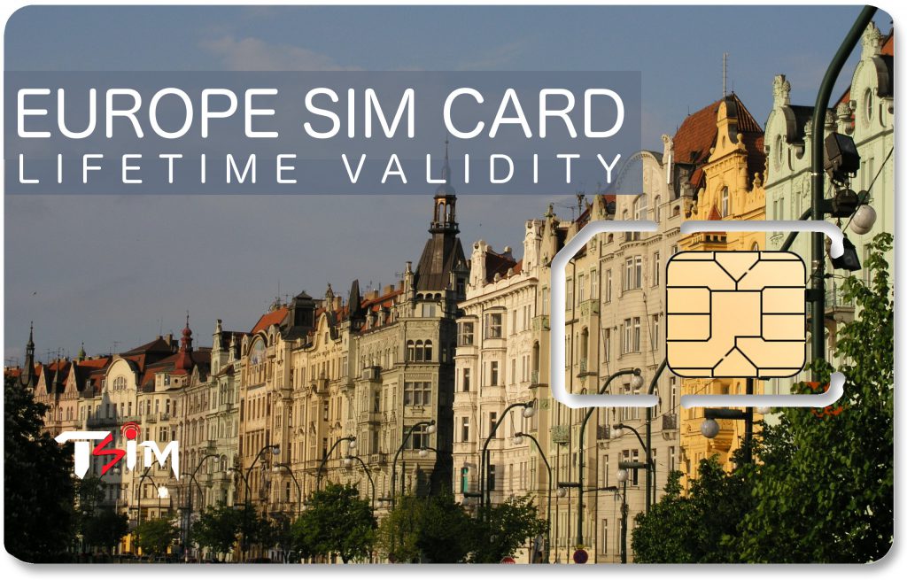Refundable Lifetime Europe SIM Card | TSIM's International Roaming SIM ...