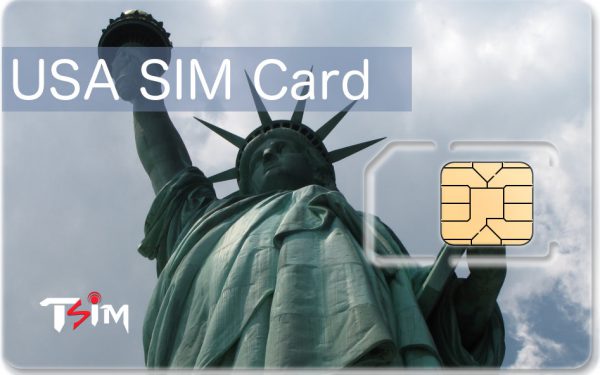 Unlimited USA SIM Card | TSIM's International Roaming SIM Cards