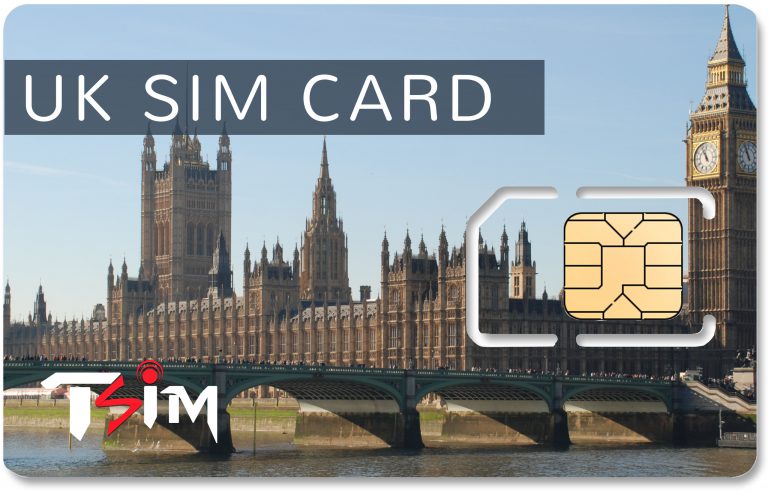 Unlimited UK Sim Card | TSIM's International Roaming SIM Cards