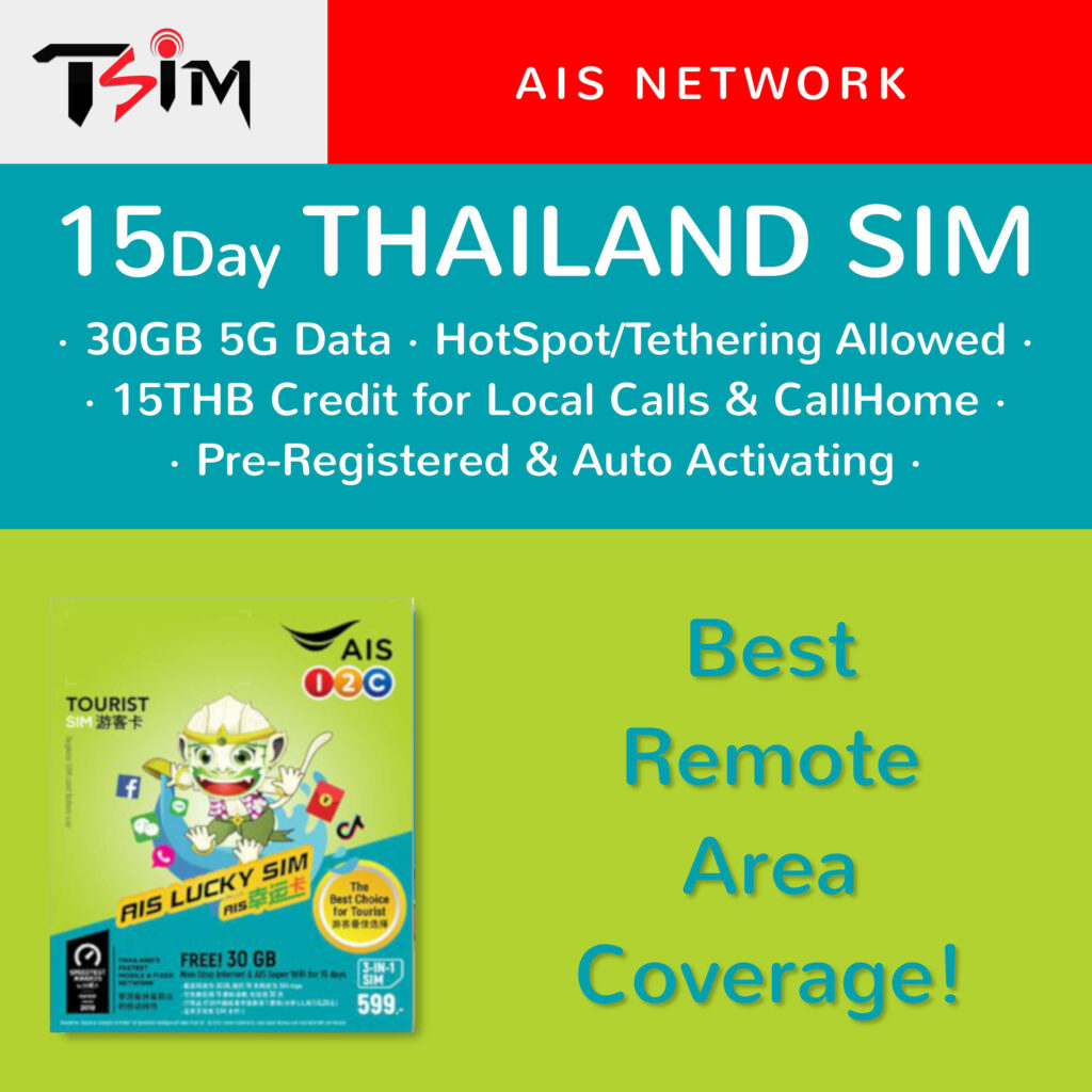Thailand SIM Card | TSIM's International Roaming SIM Cards