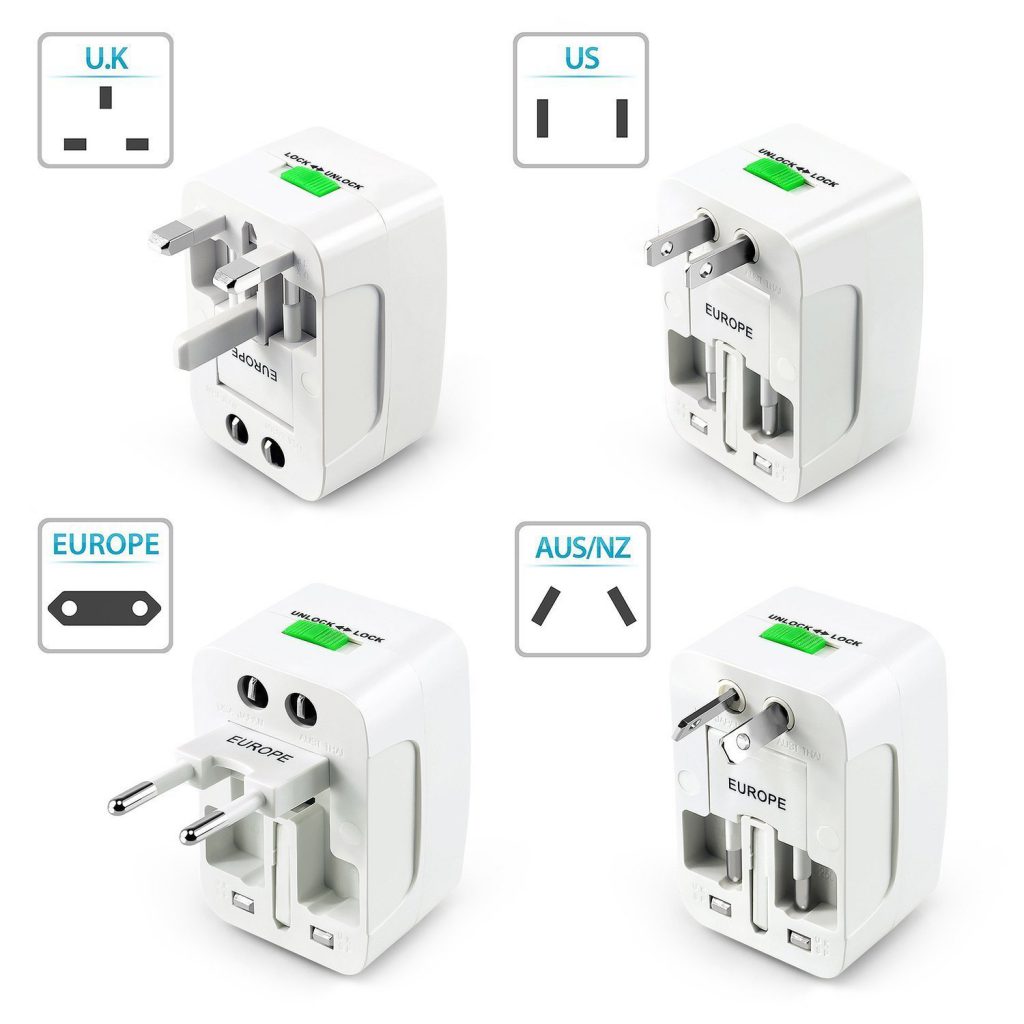 Universal World Travel Adapter | TSIM's International Roaming SIM Cards