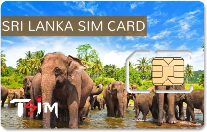 Sri Lanka SIM Card | TSIM's International Roaming SIM Cards